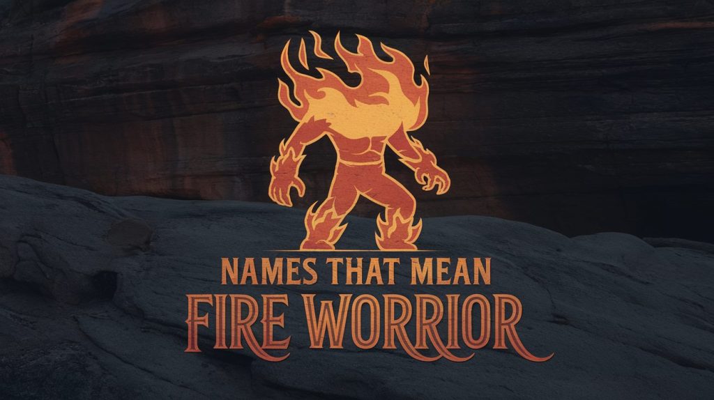 180+ Unique Names that Mean Fire Warrior - illustrated Tea Cup
