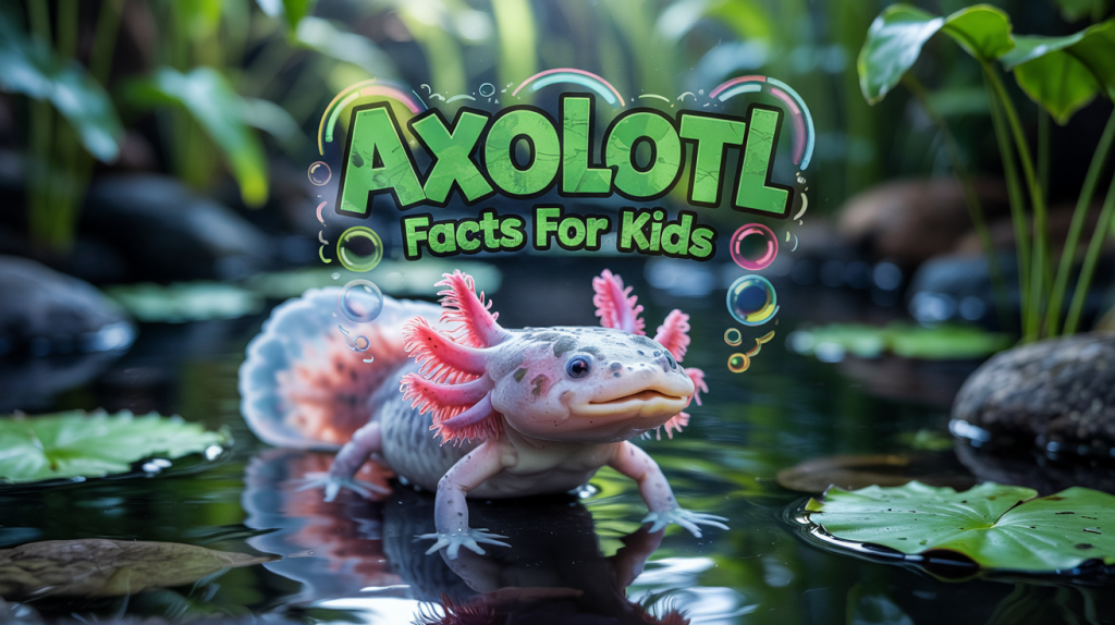 36 Wonderful Axolotl Facts for Kids that Will Wow Them! - illustrated ...