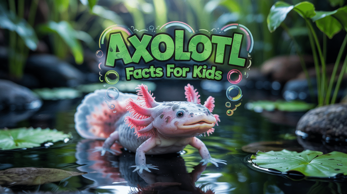 36 Wonderful Axolotl Facts for Kids that Will Wow Them! - illustrated ...