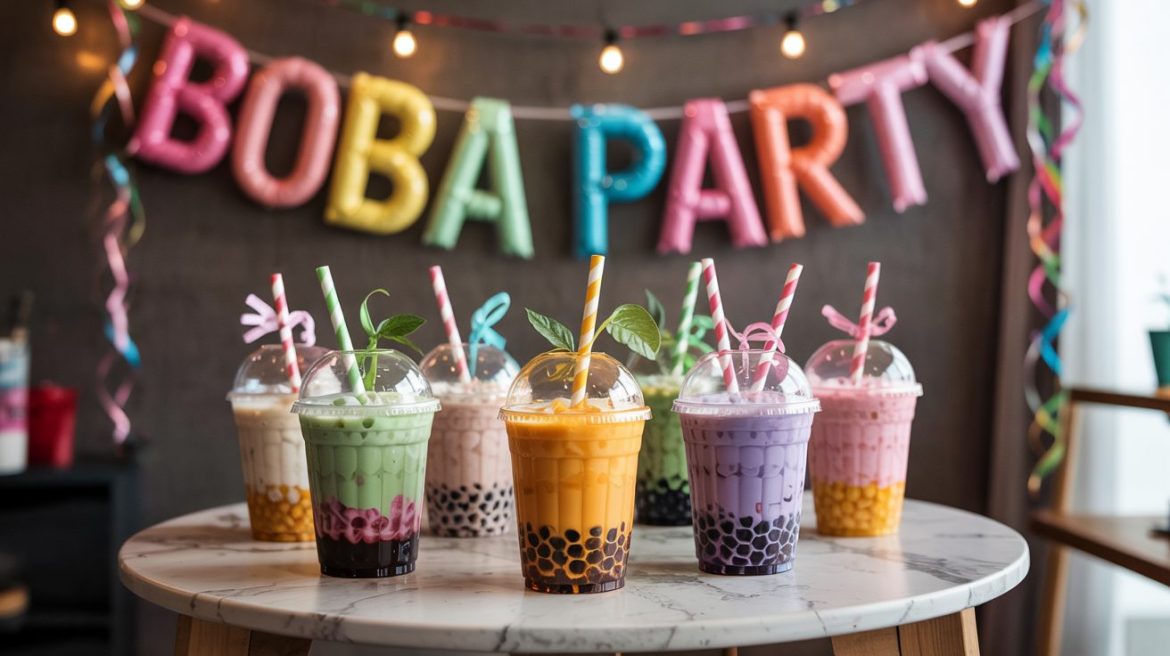 Sip, Stir, and Celebrate: Your Ultimate Boba Party Guide - illustrated ...