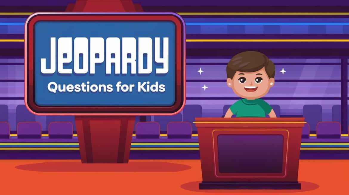 Jeopardy for Kids: Brain-Boosting Fun with 181 Questions - illustrated ...