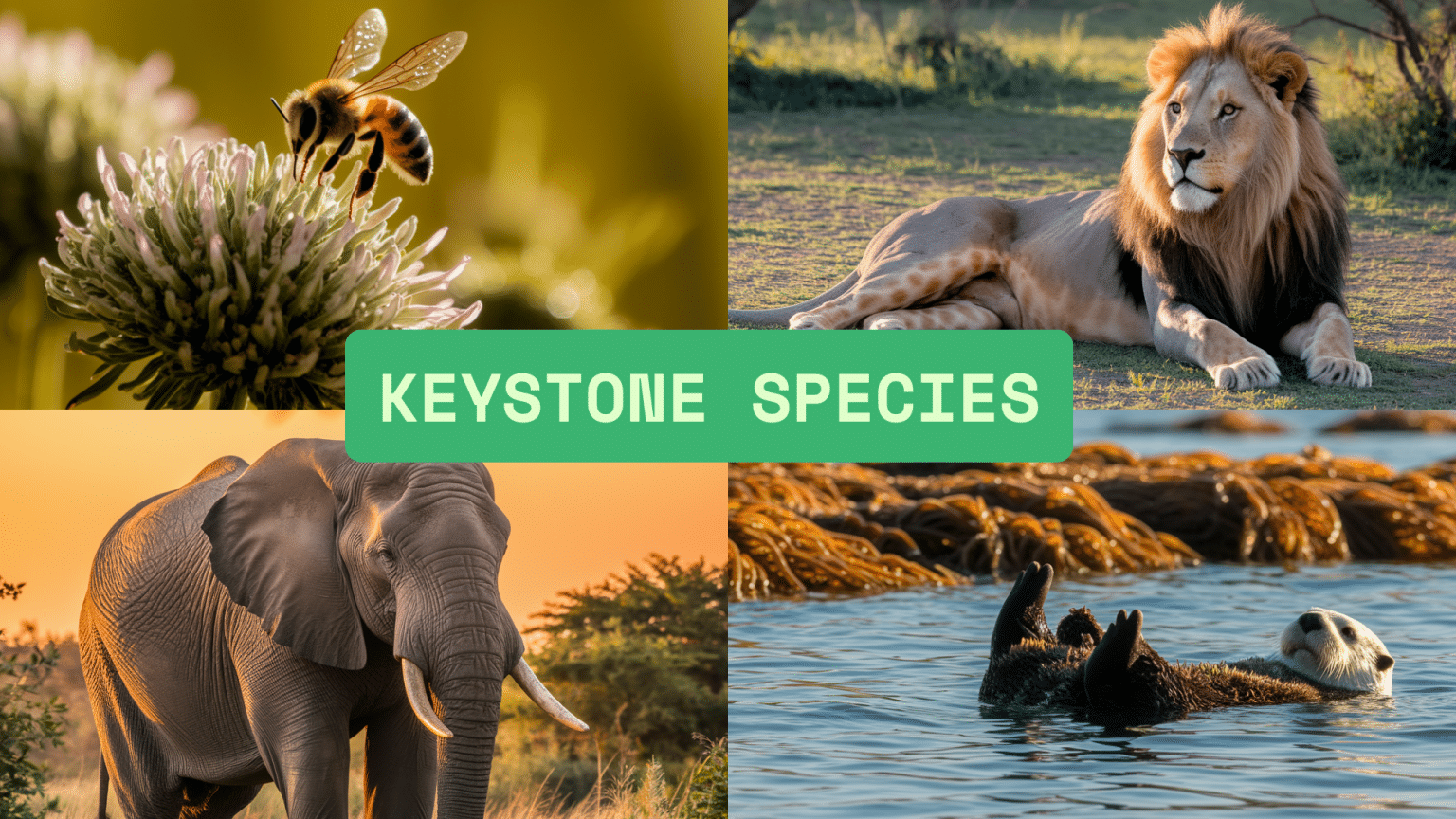 25 Essential Keystone Species You Should Know - illustrated Tea Cup