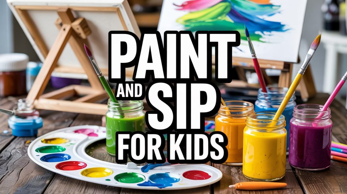 Paint and Sip for Kids: Guide to Creative Colorful Parties ...