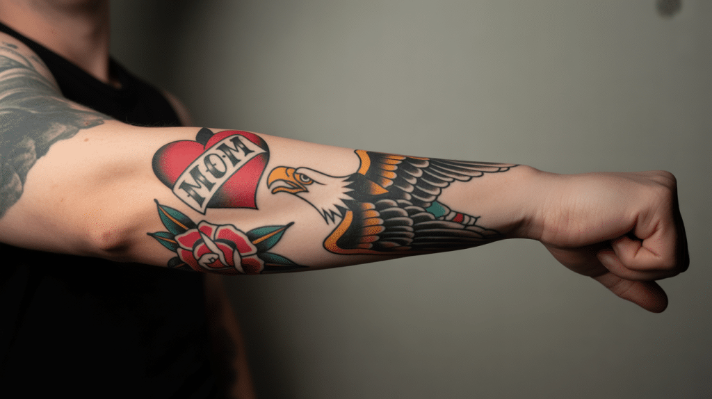 American Traditional Tattoo History: A Bold Legacy - illustrated Tea Cup