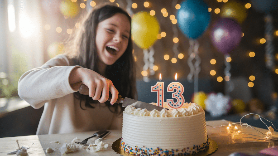 285 Happy 13th Birthday Teenager Messages - illustrated Tea Cup